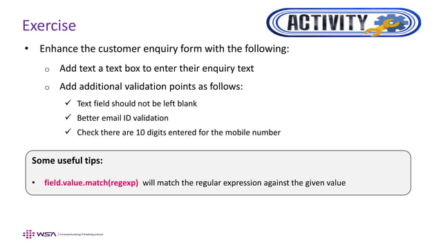 JavaScript - Chapter 14 - Form Handling | PPT