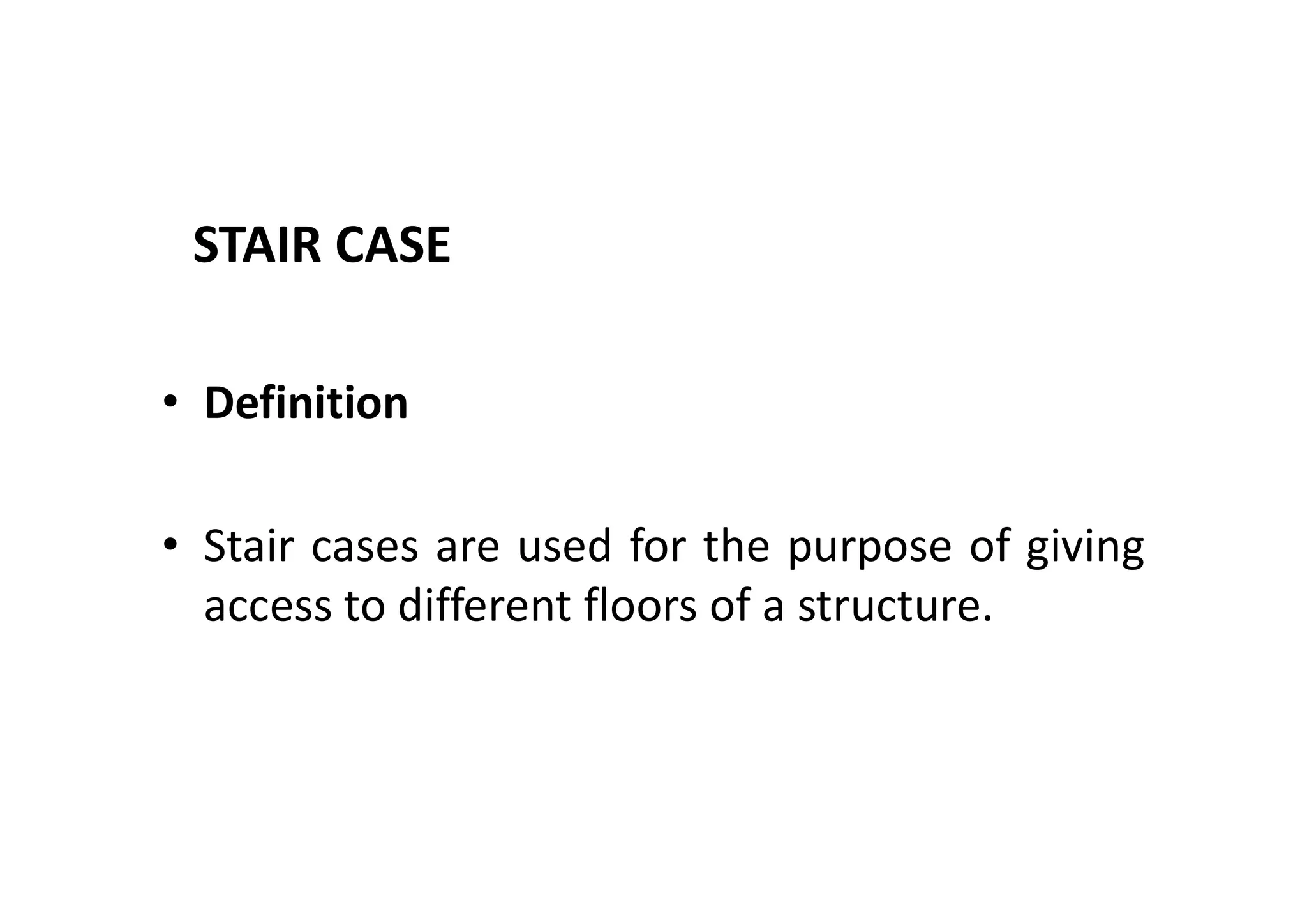 Design of stair case and types of stairs | PDF