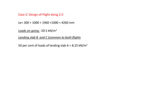 Design of stair case and types of stairs | PDF