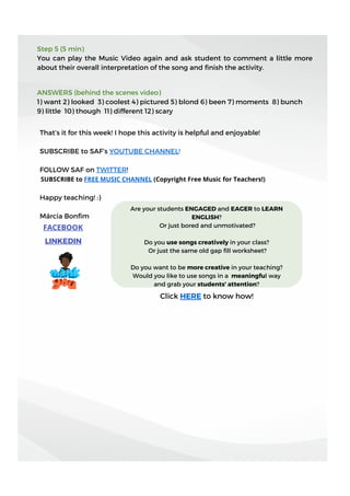 Lesson Plan: 'What Was I Made For' | PDF