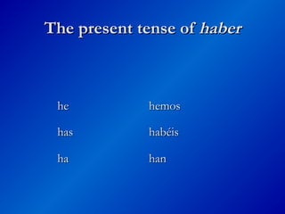 PRESENT PERFECT | PPT