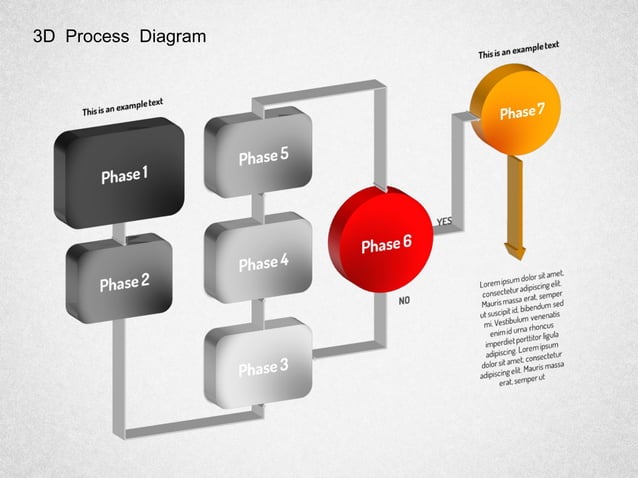 3D Flow Chart | PPT | 3-D Graphics | Computer Software and Applications