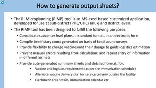 RIMP Tool_Step By Step Guide For Using It | PPTX