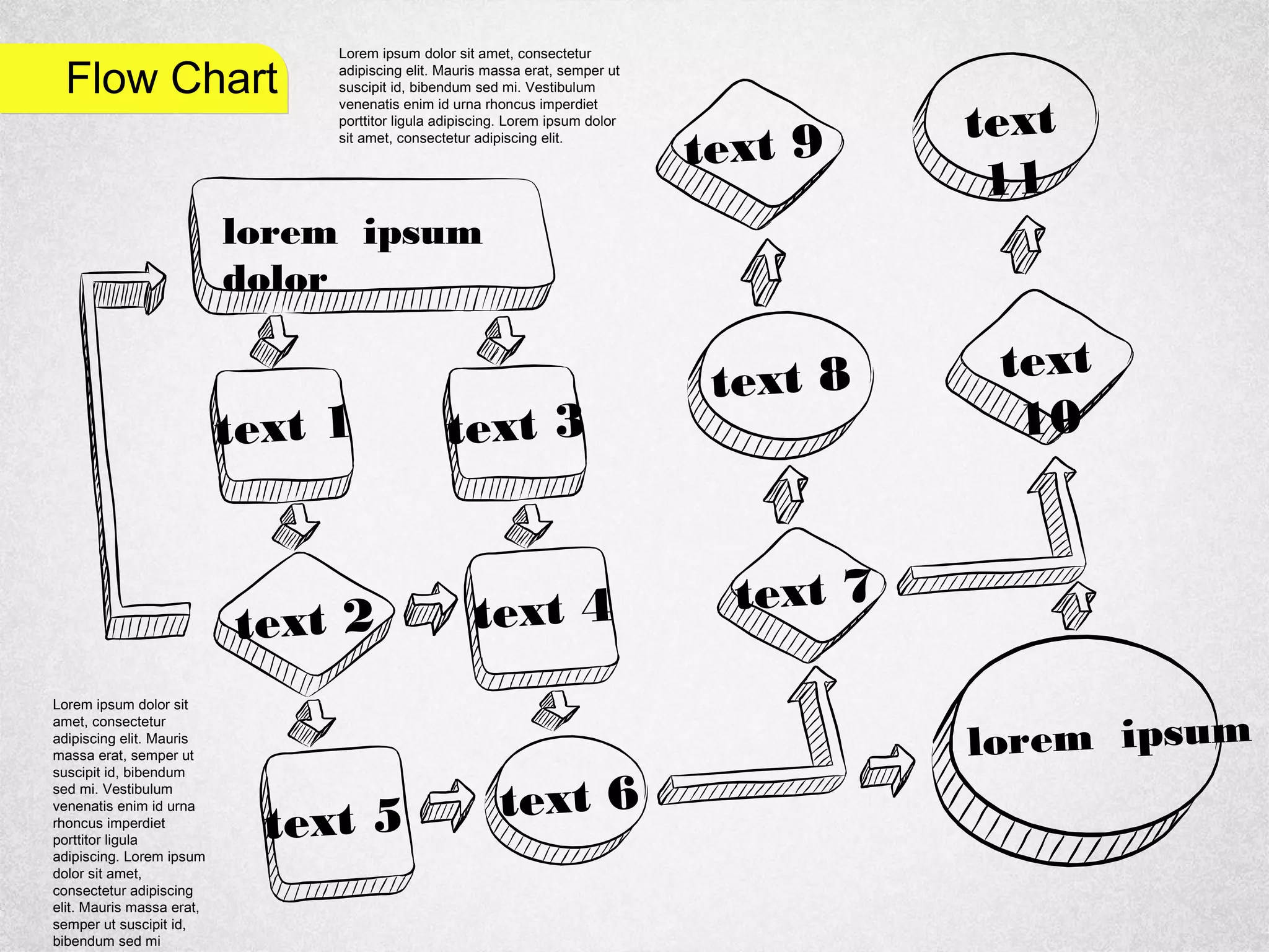 Hand Drawn Flowchart | PPT