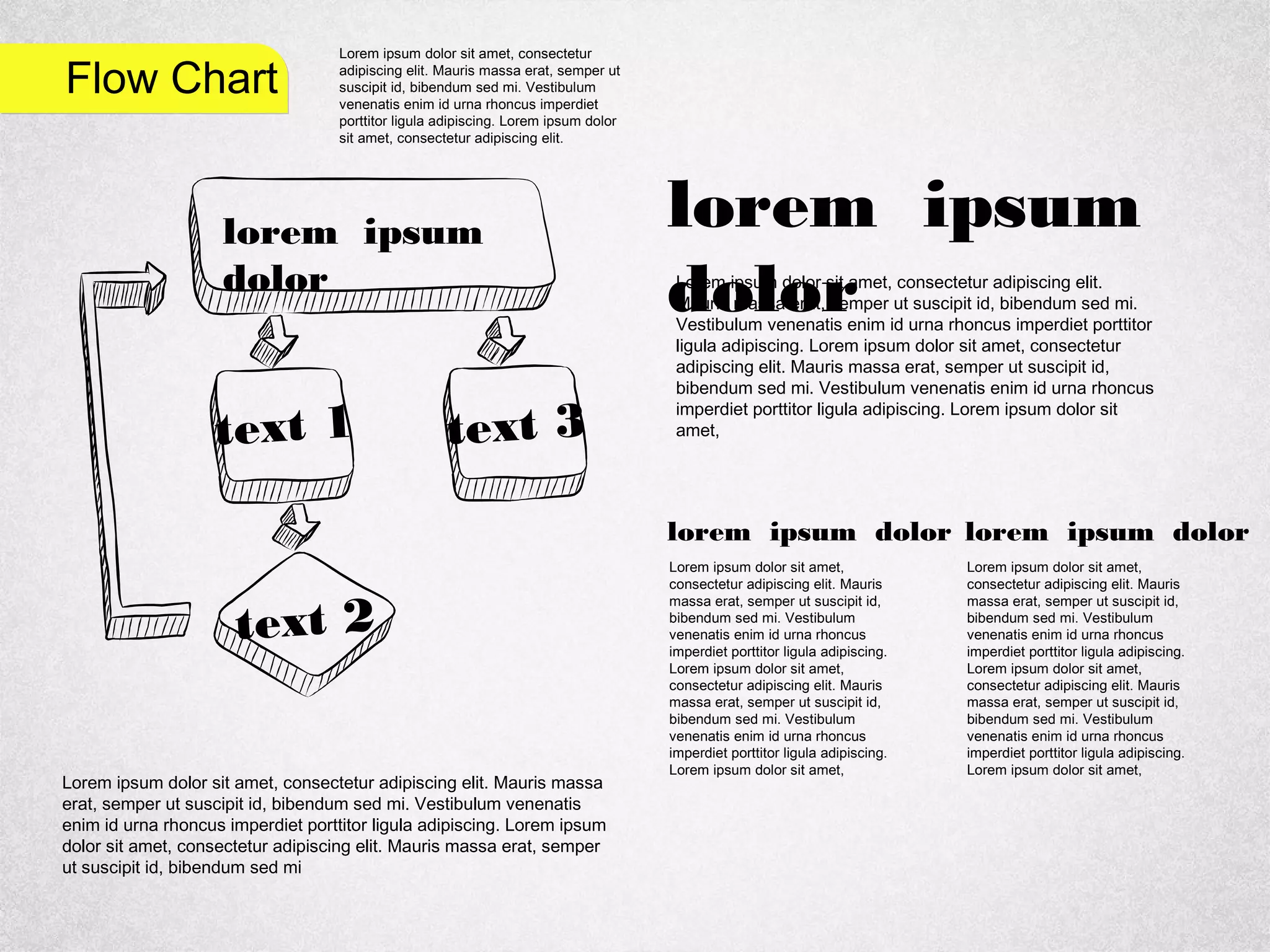 Hand Drawn Flowchart | PPT