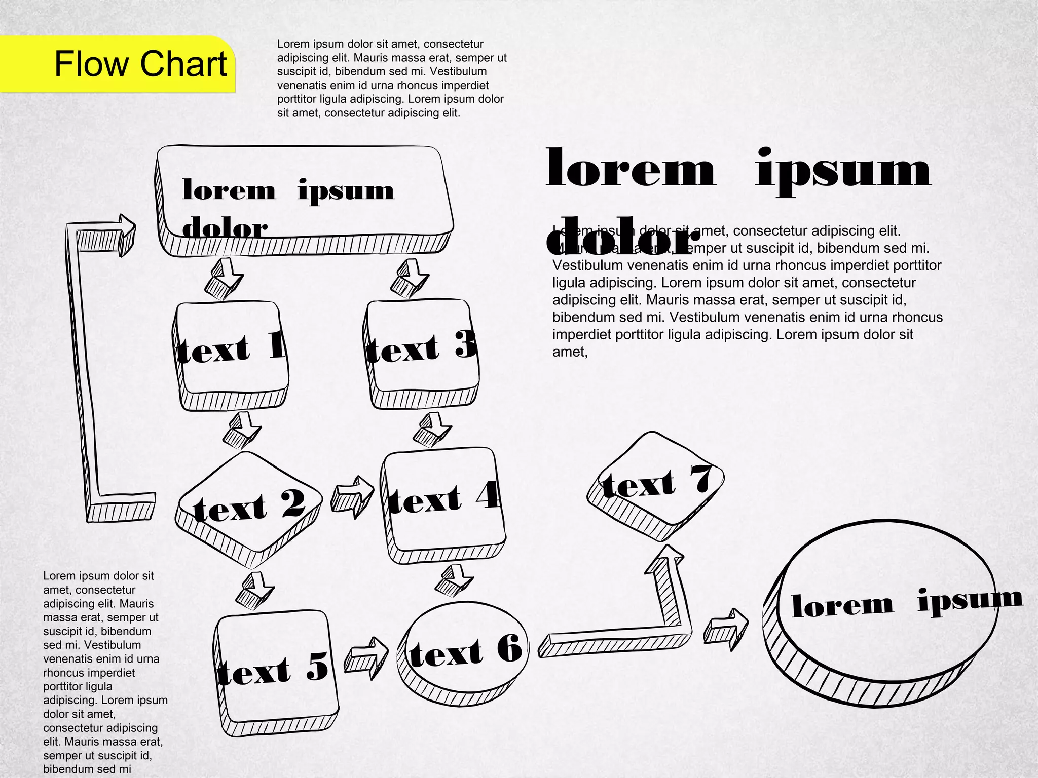 Hand Drawn Flowchart | PPT