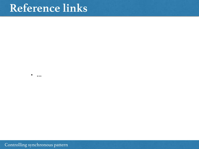 015_20160422 Controlling Synchronous Patterns In Complex Networks | PPT