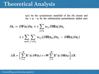 015_20160422 Controlling Synchronous Patterns In Complex Networks | PPT
