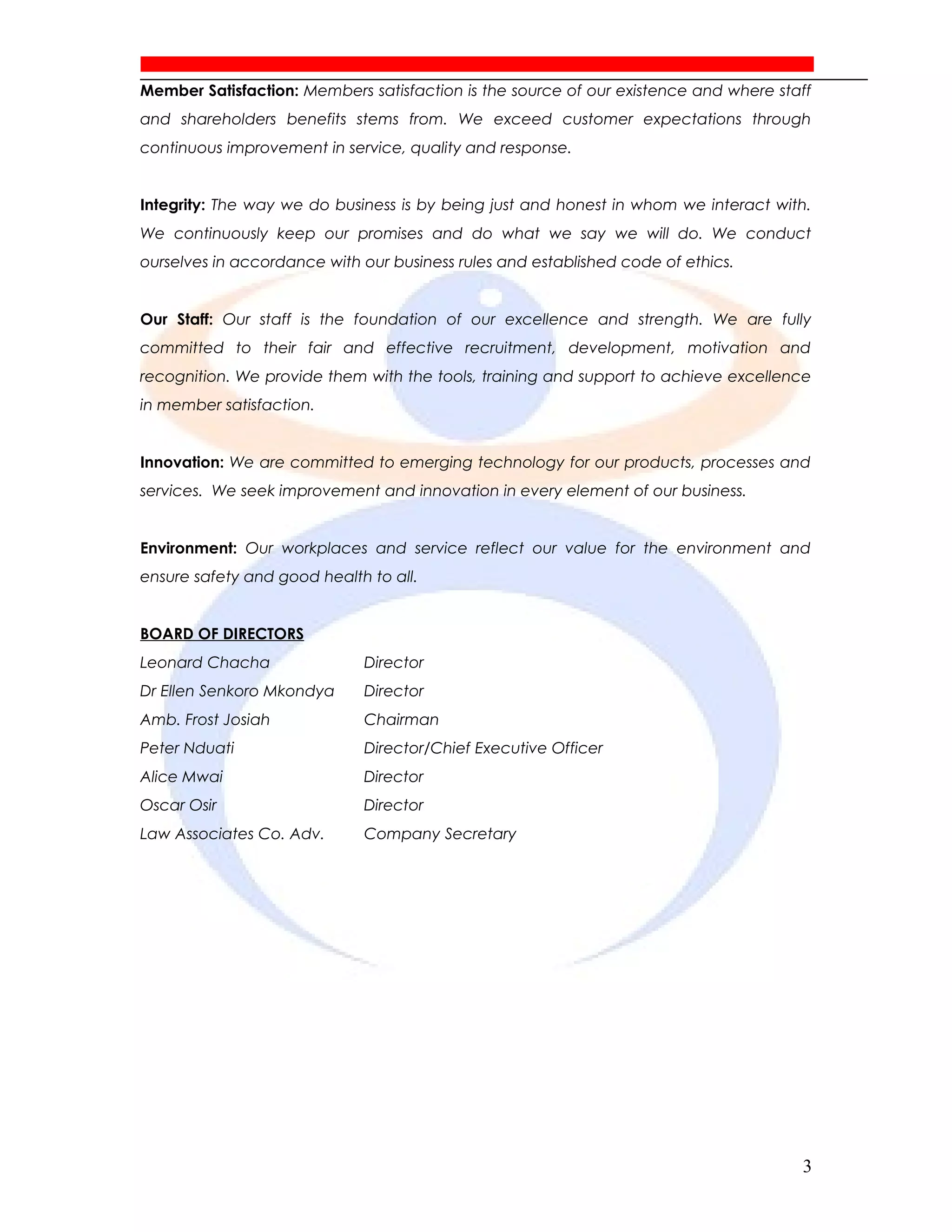 RESOLUTION INSURANCE PROFILE PROPOSAL | DOC