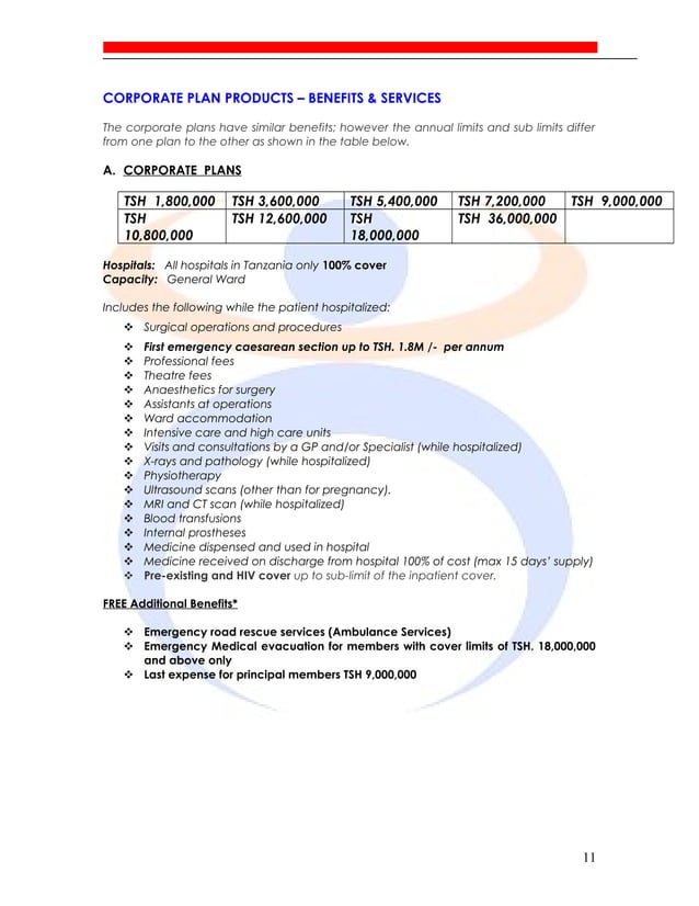 RESOLUTION INSURANCE PROFILE PROPOSAL | DOC