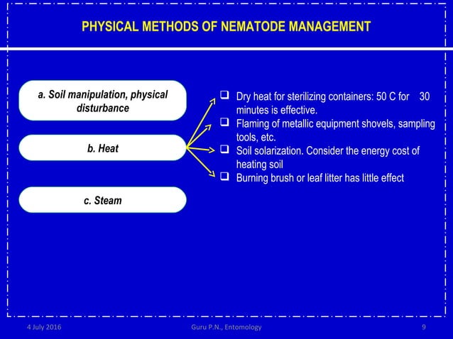 Nematode Management Modules for IPM in cropping sequences | PPT