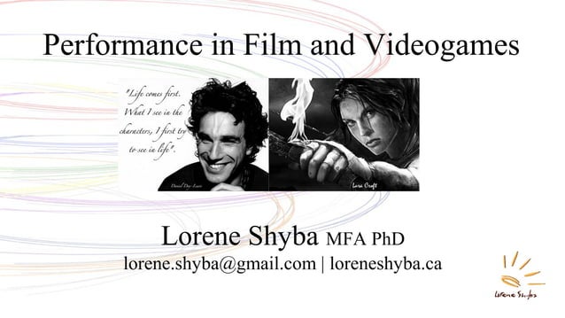 Performance in Film and Videogames | PPT