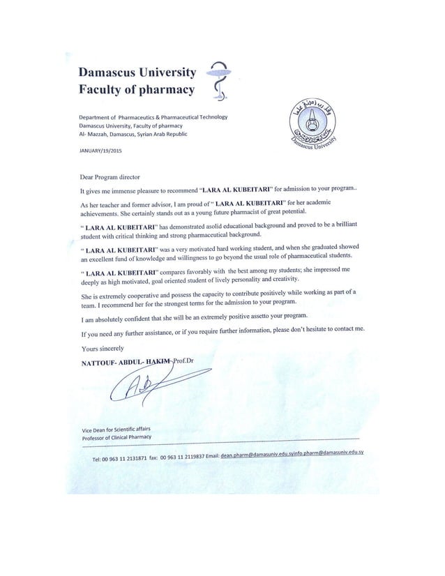 recommendation letters 2 | PDF