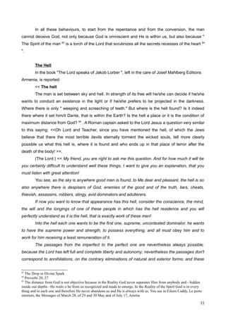 015a - THE RESPONSIBILITIES OF SATAN, OF THE DEMONS and OF THE OTHERS ...