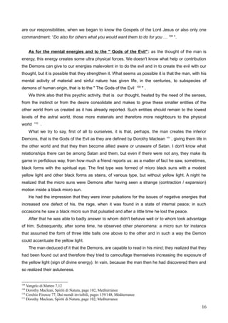 015a - THE RESPONSIBILITIES OF SATAN, OF THE DEMONS and OF THE OTHERS ...