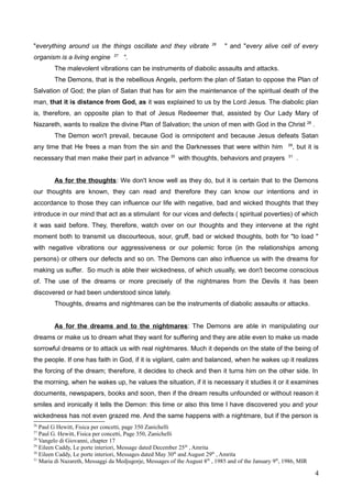 015a - THE RESPONSIBILITIES OF SATAN, OF THE DEMONS and OF THE OTHERS ...