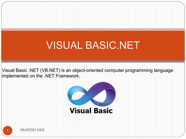 Introduction to VB | PPT