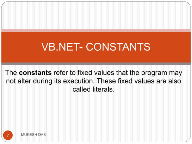 Introduction to VB | PPT
