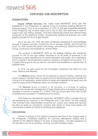 COE and JD SOS | PDF