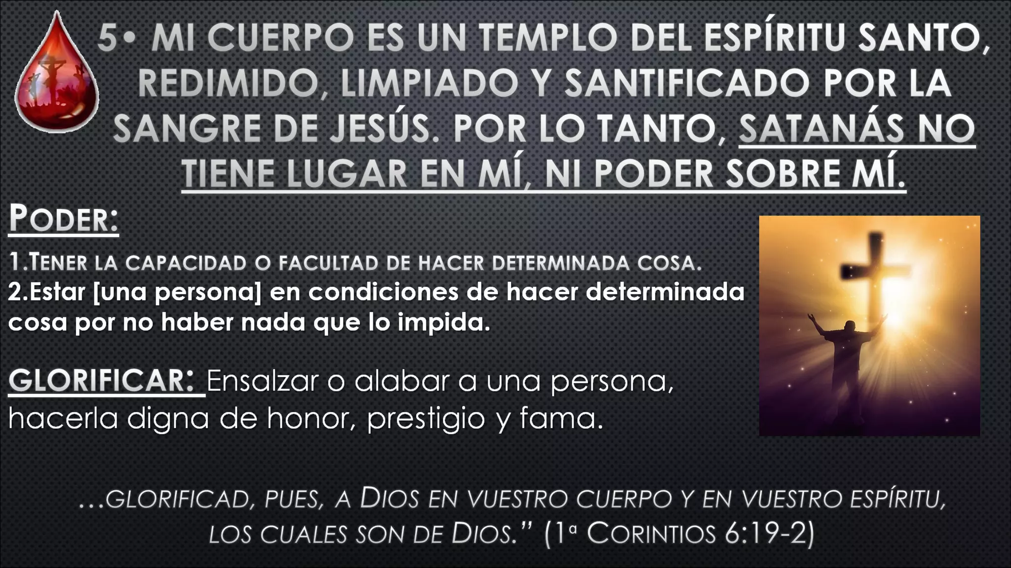 Los 5 Beneficios Extraordinarios de la Sangre de Cristo | PPT
