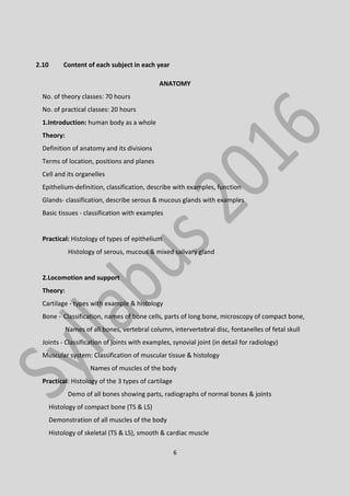 b sc perfusion technology syllabus | PDF