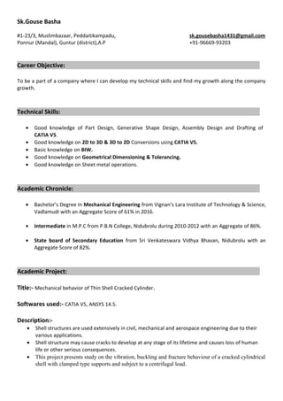 SK GOUSE BASHA | DOC