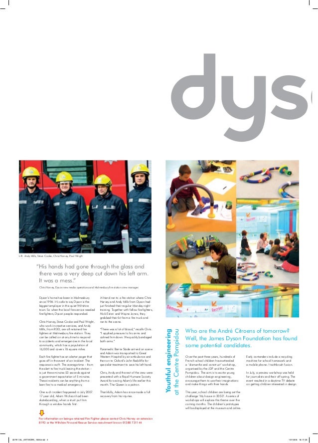 Dyson newsletter example