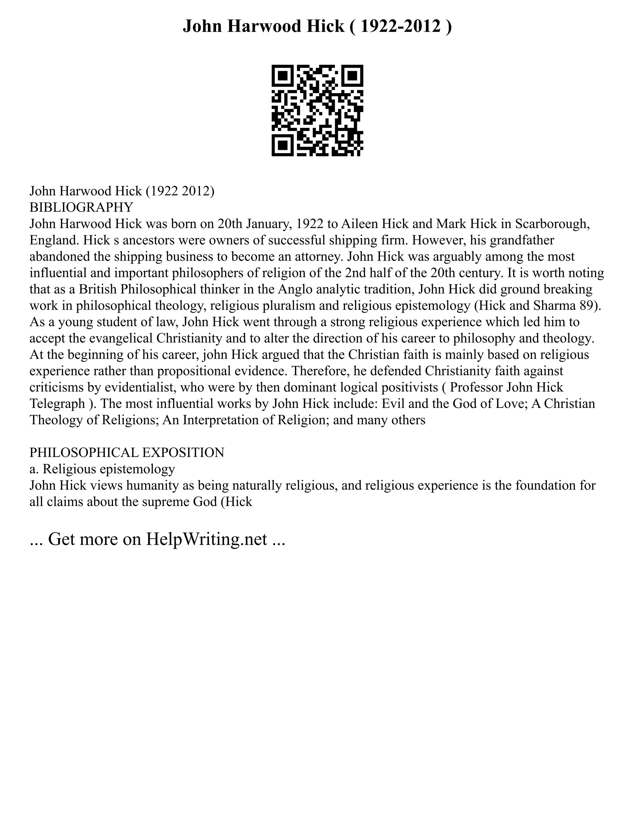 015 How To Write An Interview Essay Example | PDF