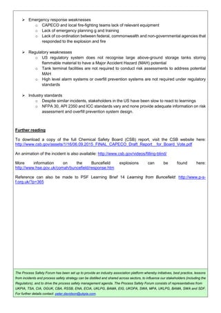 015 psf learning brief learning from capeco | PDF