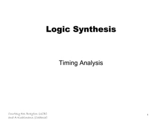 timing-analysis | PPT