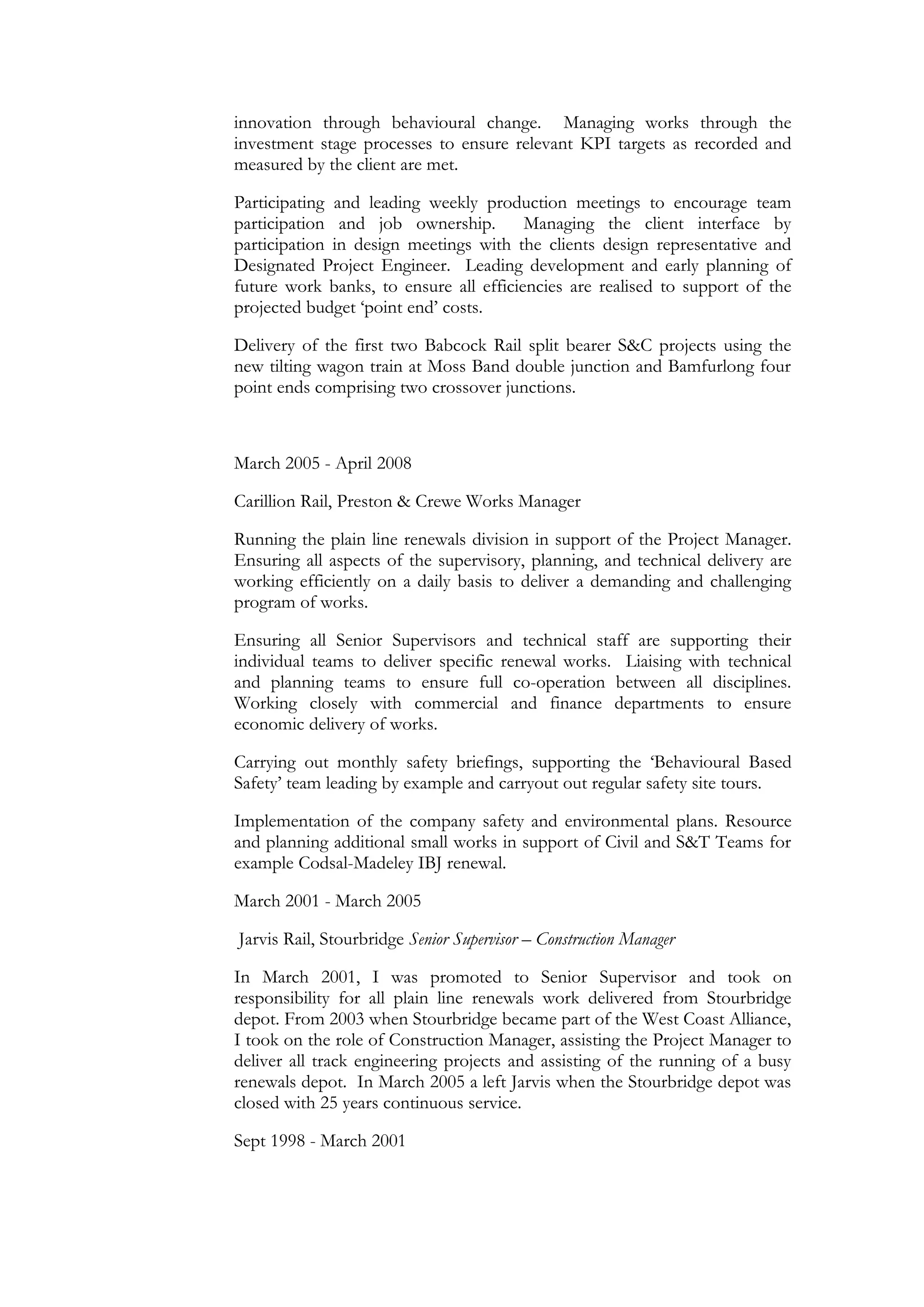 IAS Resume 2015 | DOC