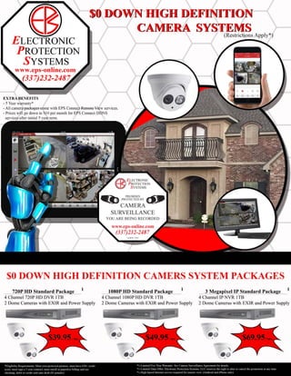 EPS Camera Brochure Front and Back NEW | PDF | Cameras and Camcorders ...