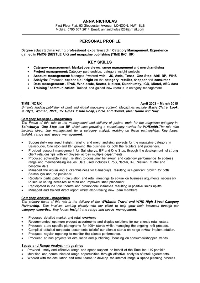 Anna_Nicholas_CV - CM 2015 | DOCX