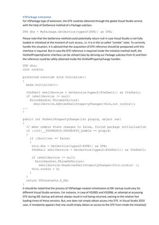 Visual Studio Automation Object Model. EnvDTE interfaces | PDF | Graphics Software | Computer ...