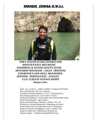 E. ZUNIGA OWSI RESUME w PIC | DOC