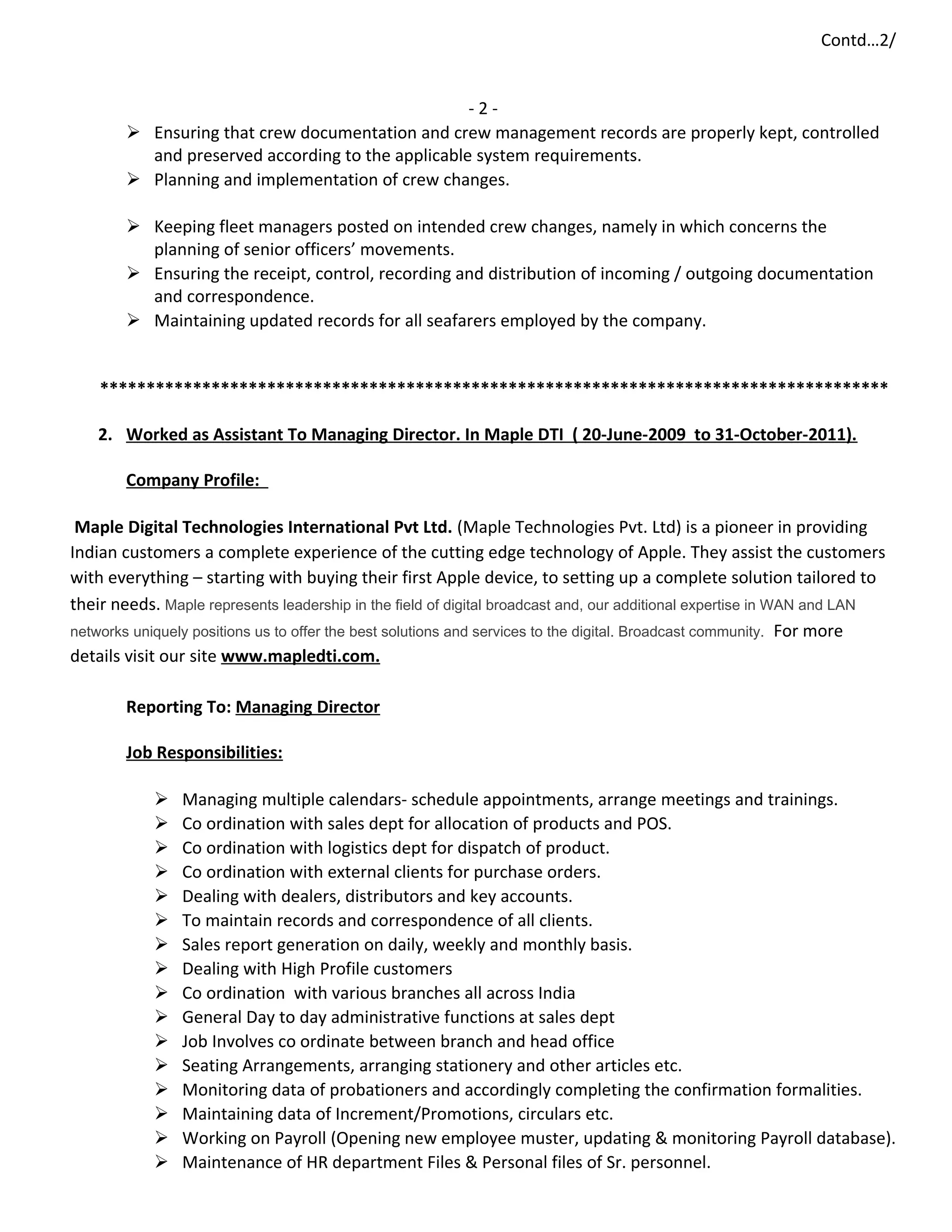 Resume - Swanna Jha | DOC