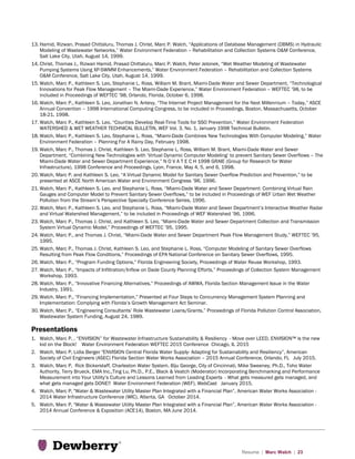 Marc Walch - Master Resume 05 31 16 | PDF