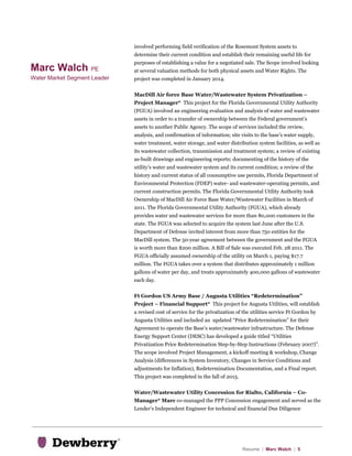 Marc Walch - Master Resume 05 31 16 | PDF