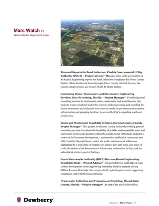 Marc Walch - Master Resume 05 31 16 | PDF