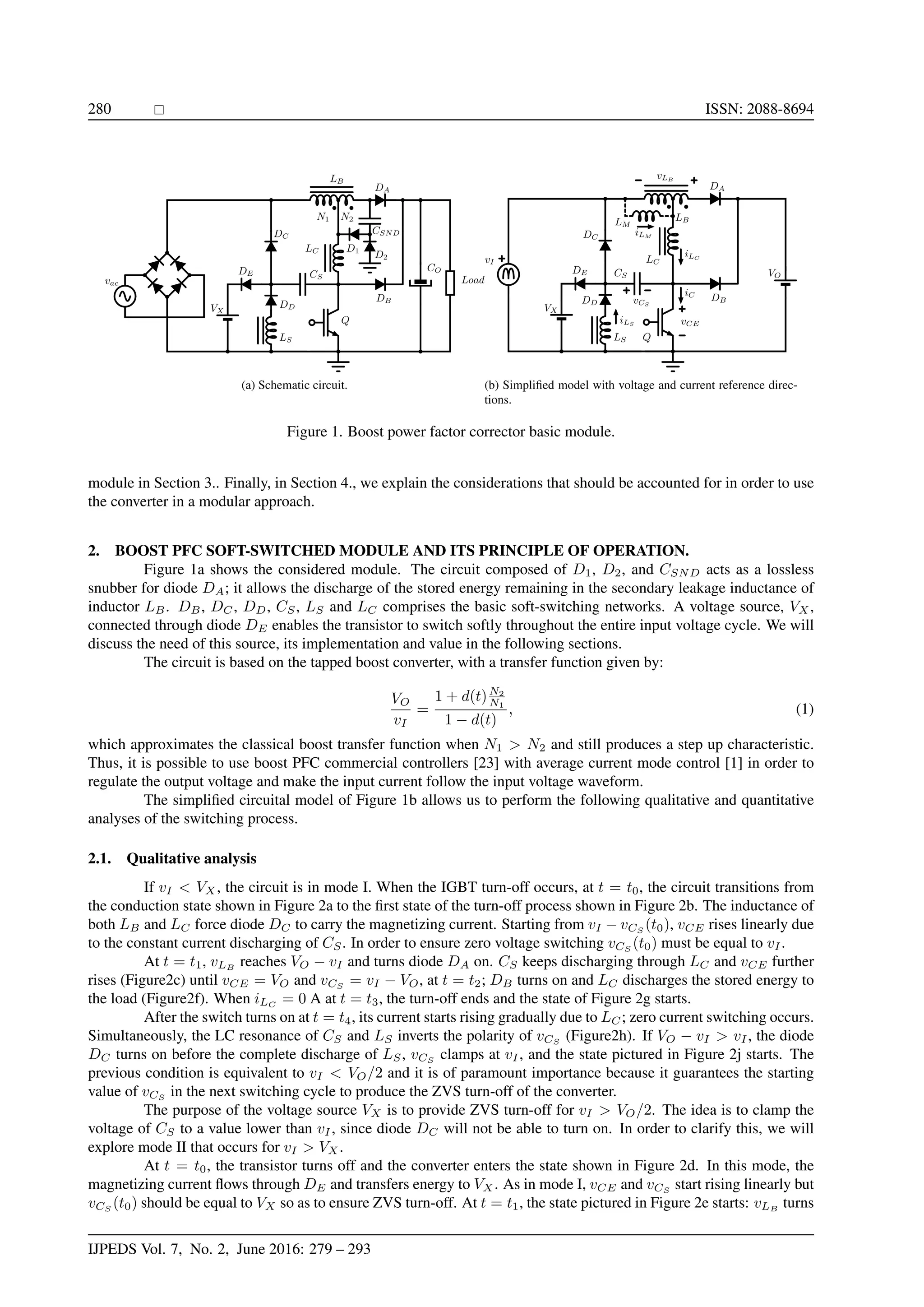Single Switch Soft Switched Boost Power Factor Corrector For Modular Applications Pdf