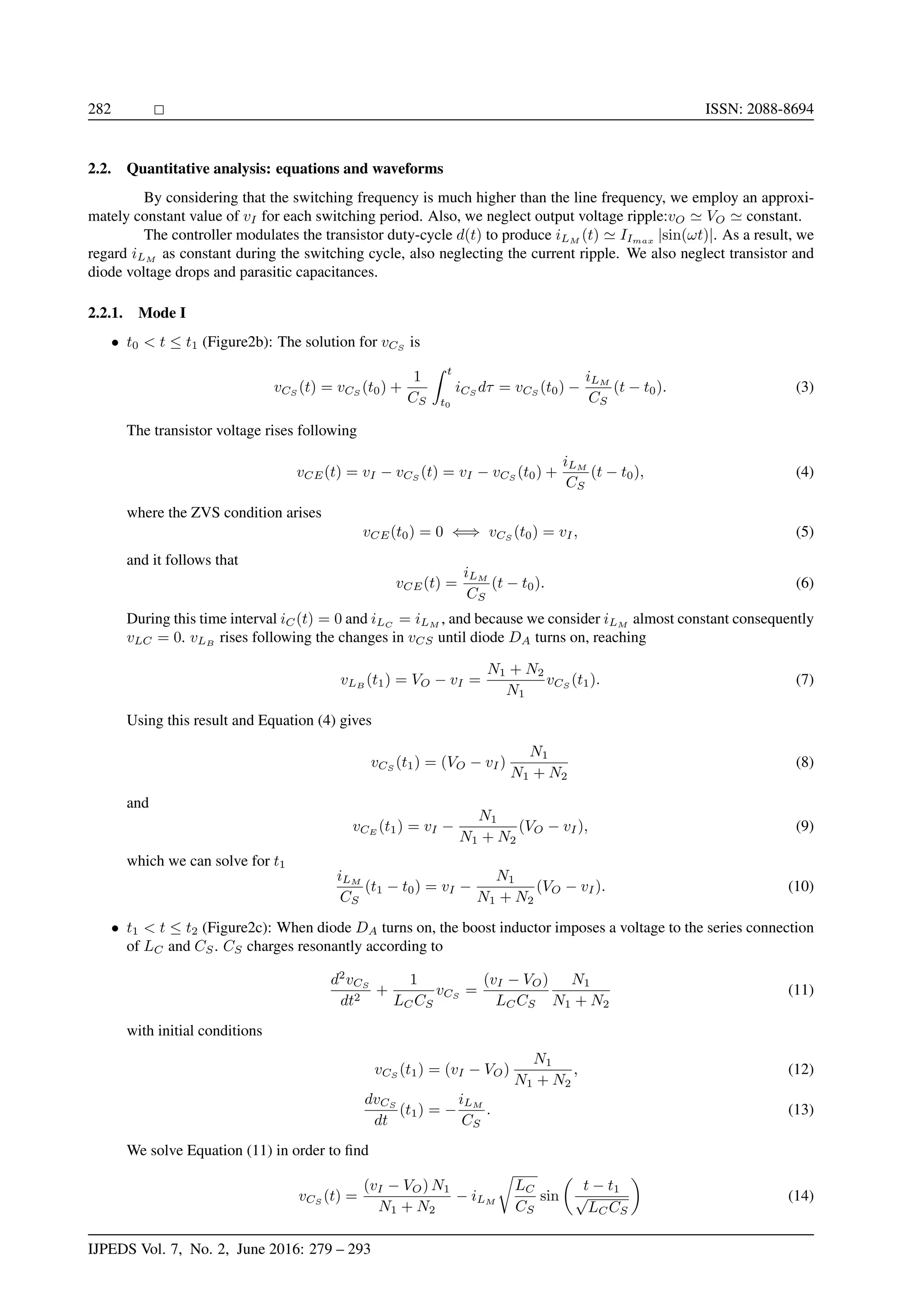 Single-Switch Soft-Switched Boost Power Factor Corrector for Modular Applications | PDF