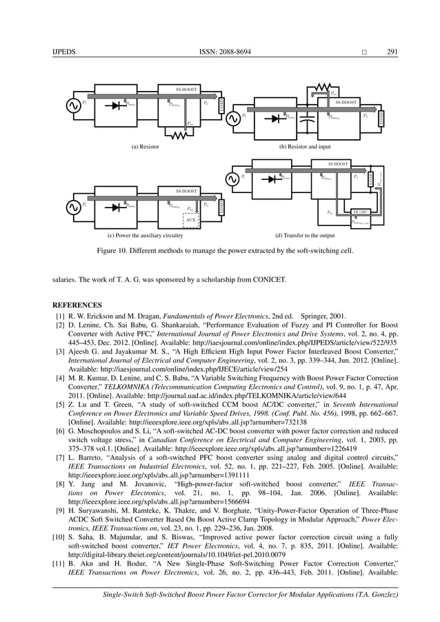 Single Switch Soft Switched Boost Power Factor Corrector For Modular Applications Pdf