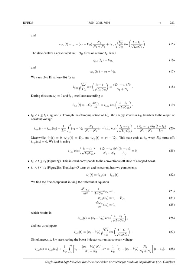 Single Switch Soft Switched Boost Power Factor Corrector For Modular Applications Pdf