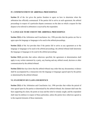 Alternate Dispute Resolution Project for Law students (HNLU) | PDF