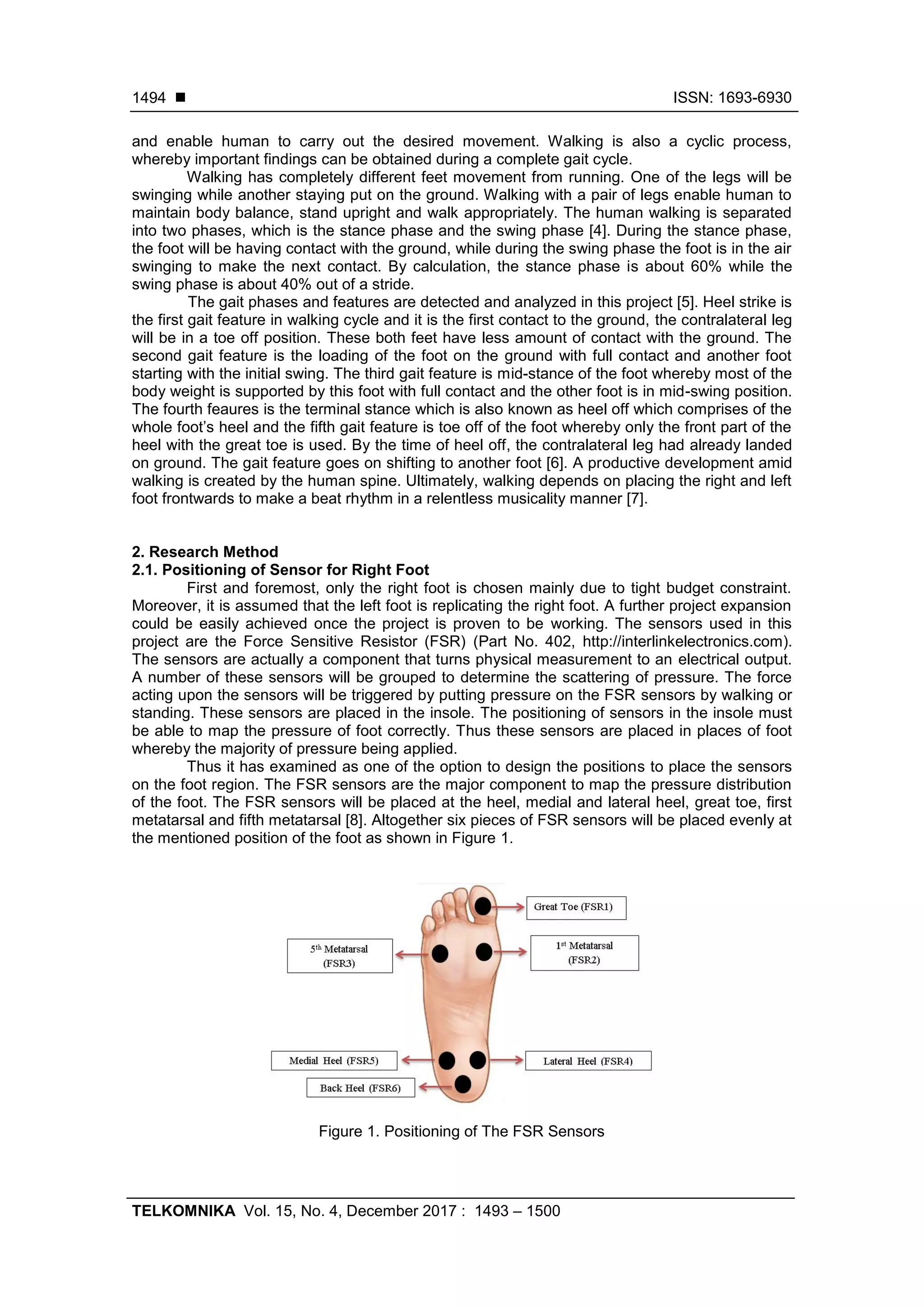 A Portable Insole Pressure Mapping System | PDF