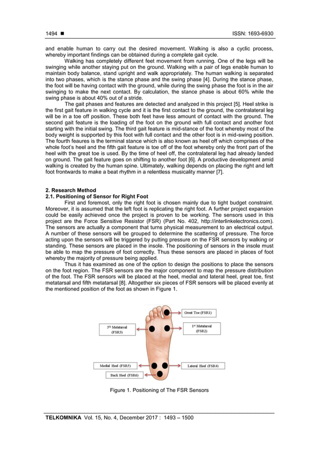 A Portable Insole Pressure Mapping System | PDF | Foot Health ...