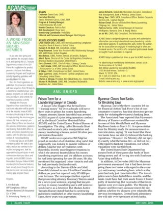 ACAMS | PDF