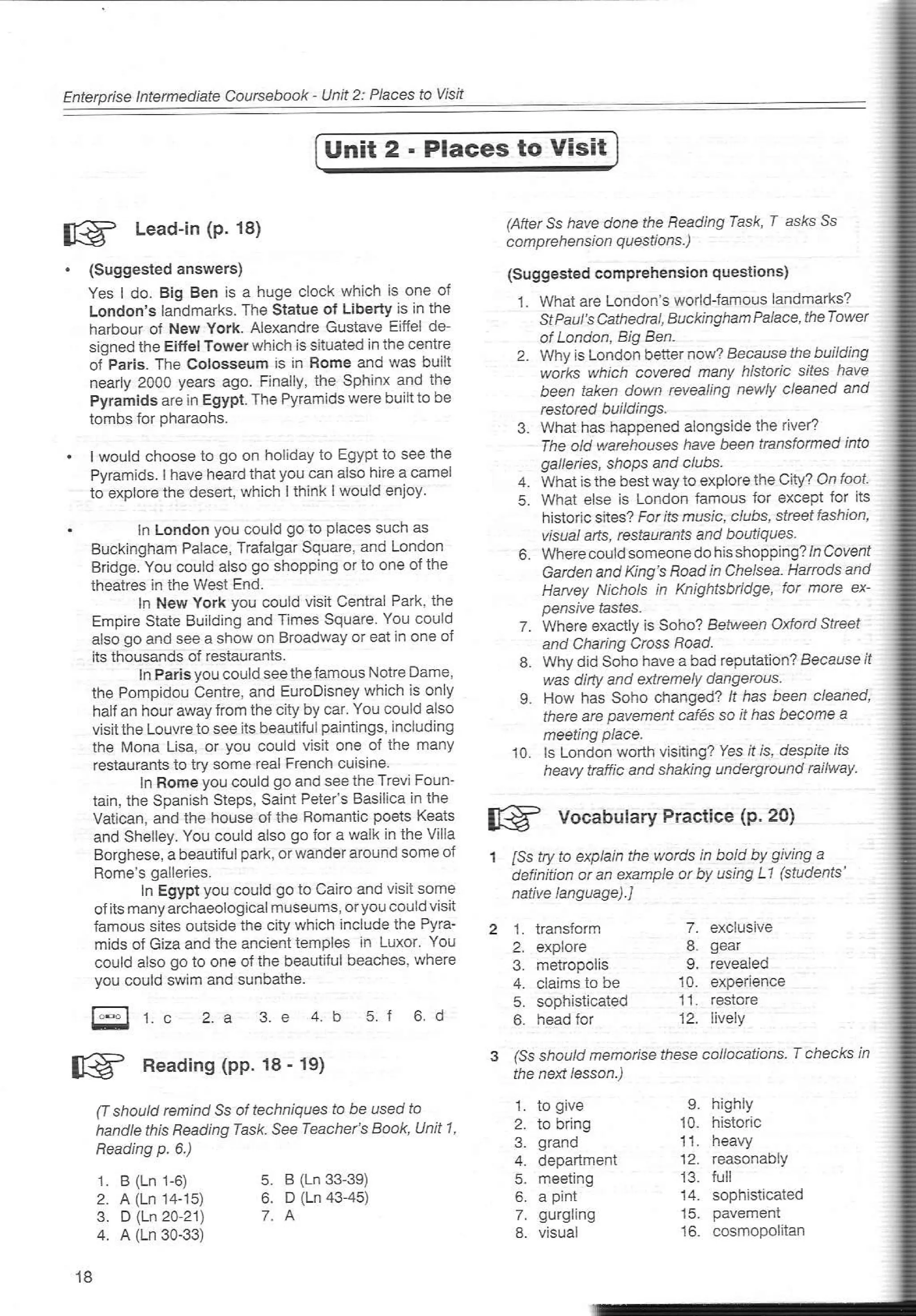 teachers book enterprise 4. | PDF