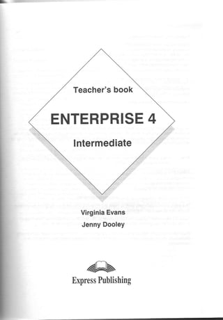 teachers book enterprise 4. | PDF