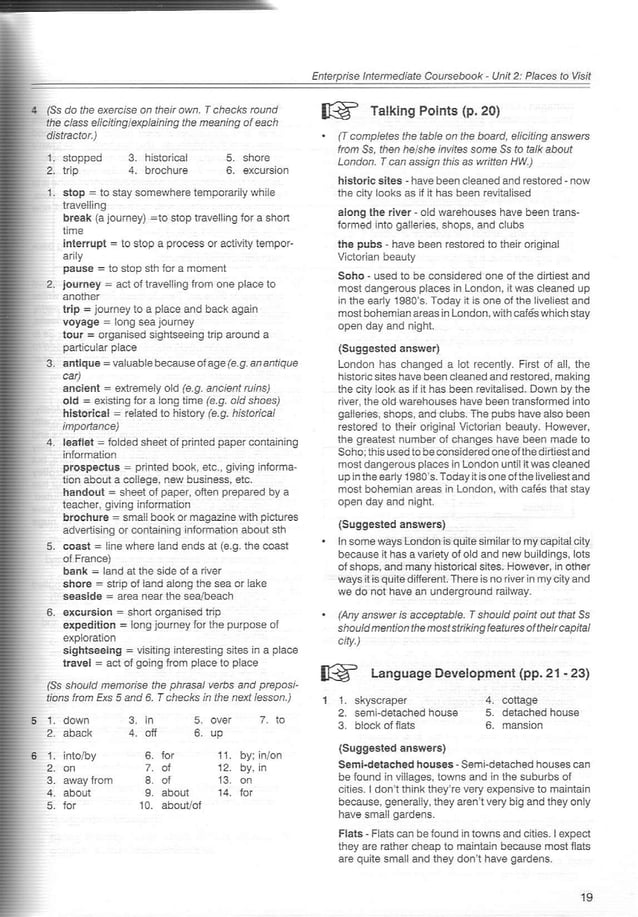 teachers book enterprise 4. | PDF